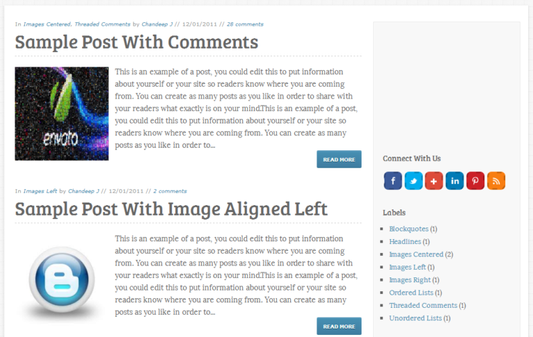 39+ Best SEO Friendly Blogger Templates { Free List } 2022