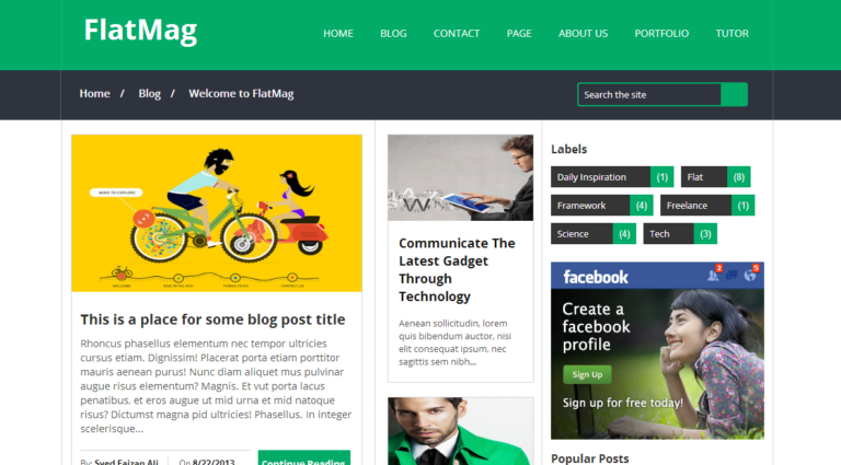 Free SEO Friendly Blogger Templates (100% Optimized for SEO)